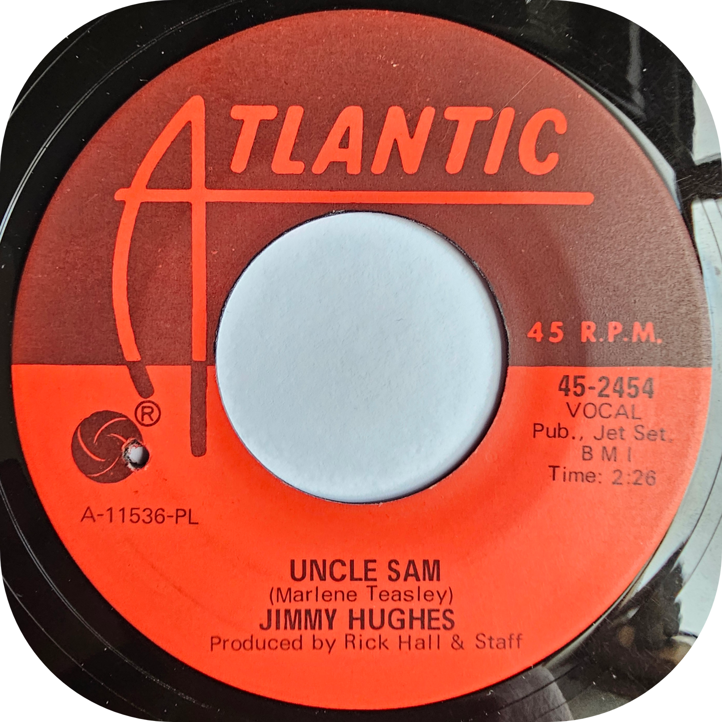 Jimmy Hughes - It Ain't What You Got - Atlantic – HM Records