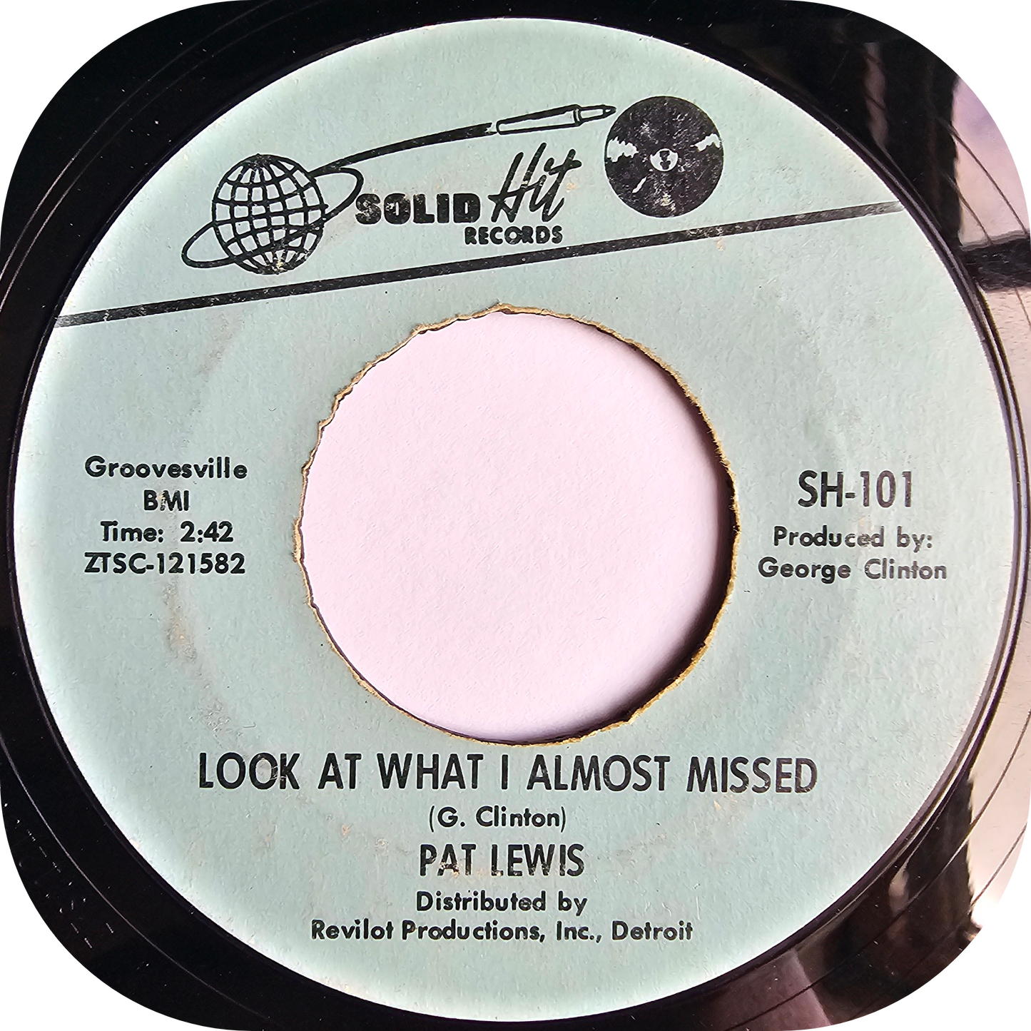 Pat Lewis - Look At What I Almost Missed - Solid Hit – HM Records