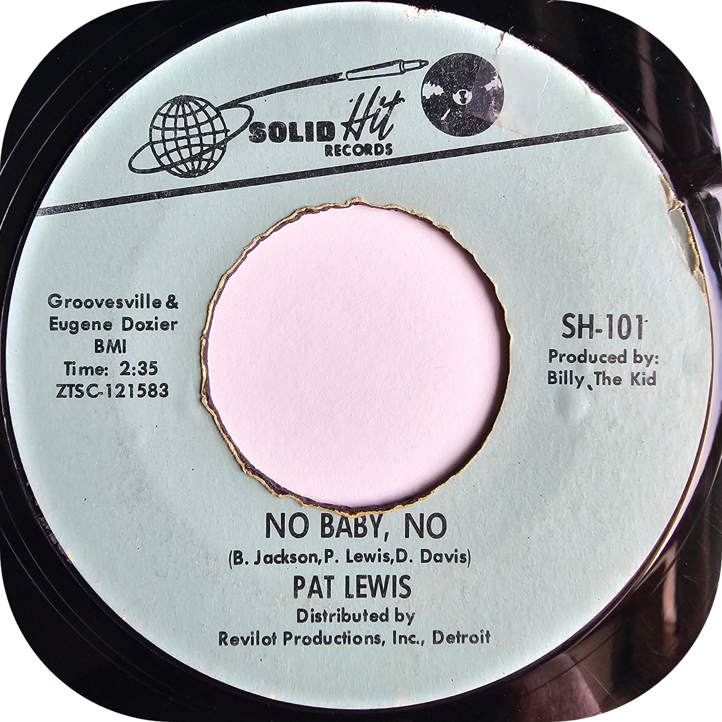 Pat Lewis - Look At What I Almost Missed - Solid Hit – HM Records